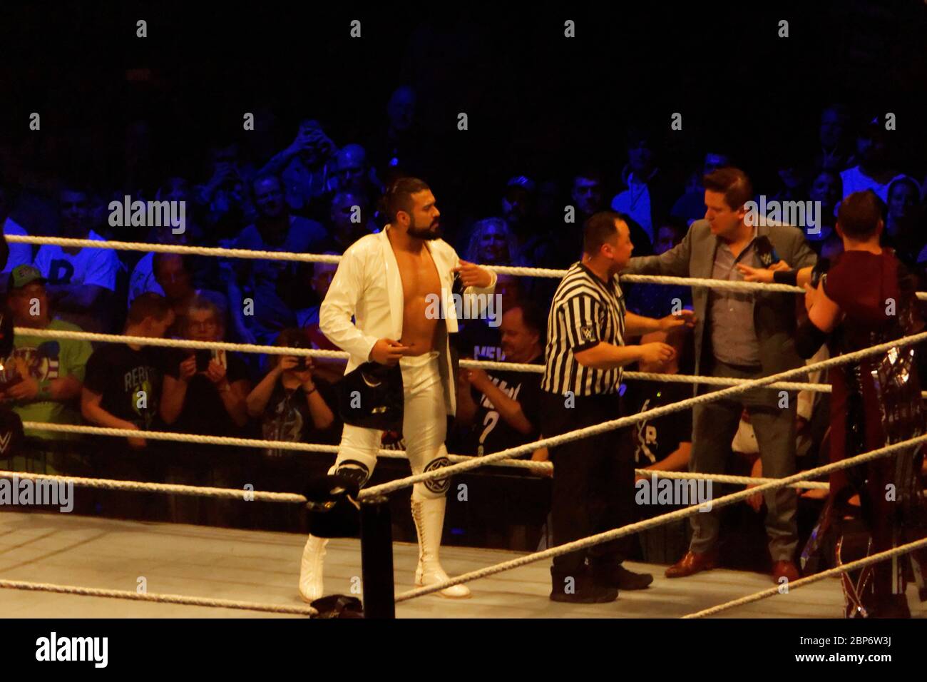 The WWE Live Event "SmackDown Live" in Hamburg Stock Photo - Alamy