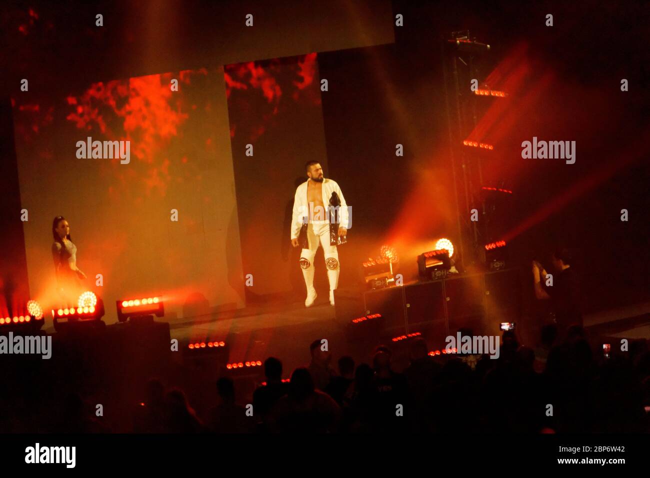 The WWE Live Event "SmackDown Live" in Hamburg Stock Photo - Alamy