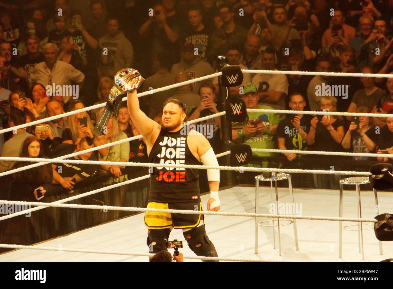 The WWE Live Event "SmackDown Live" in Hamburg Stock Photo - Alamy