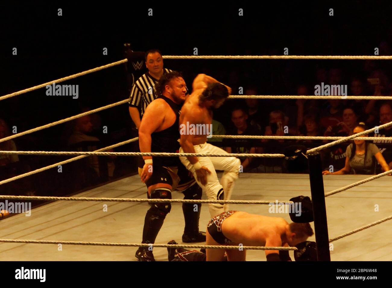 The WWE Live Event "SmackDown Live" in Hamburg Stock Photo - Alamy
