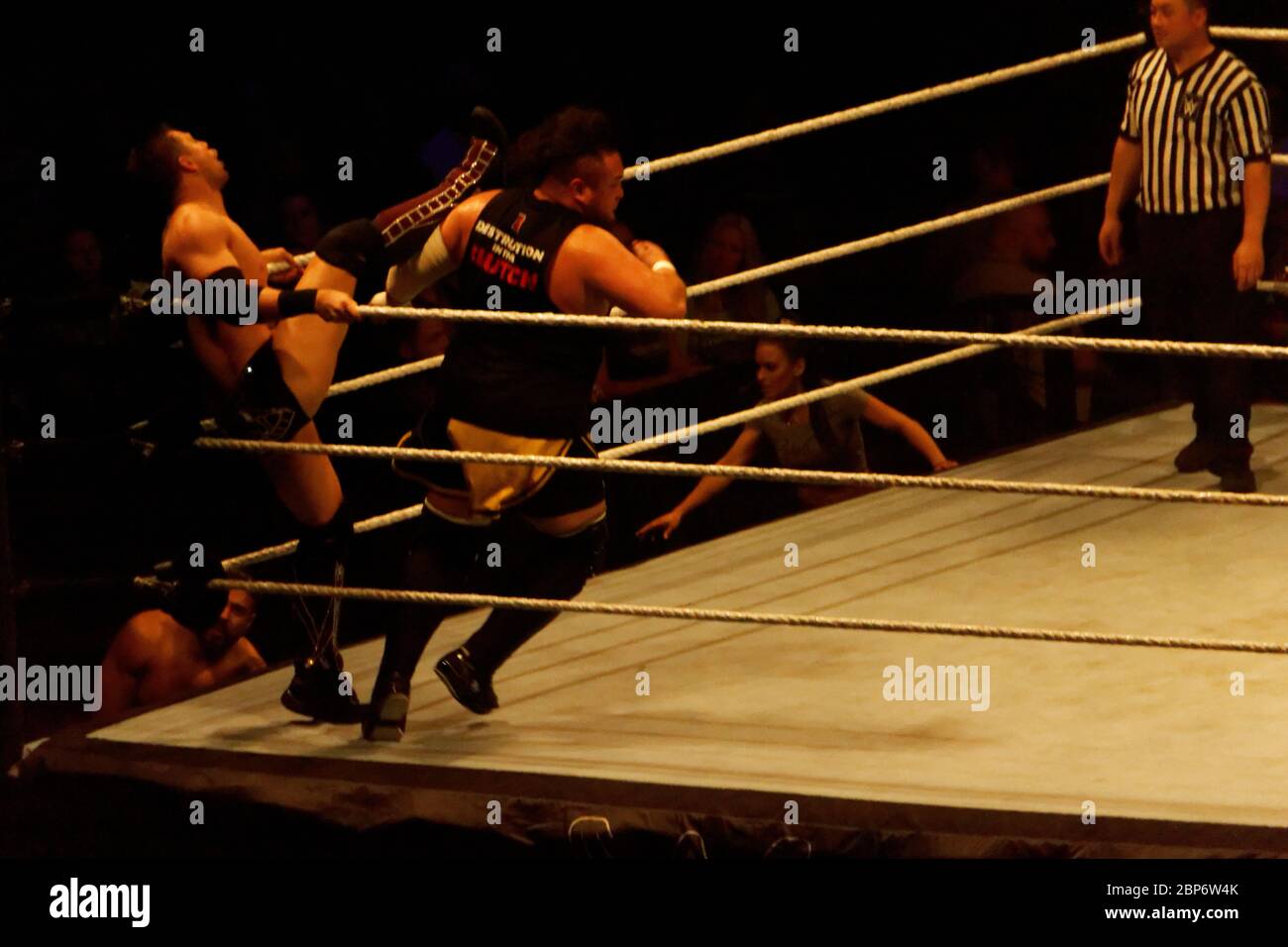 The WWE Live Event "SmackDown Live" in Hamburg Stock Photo - Alamy