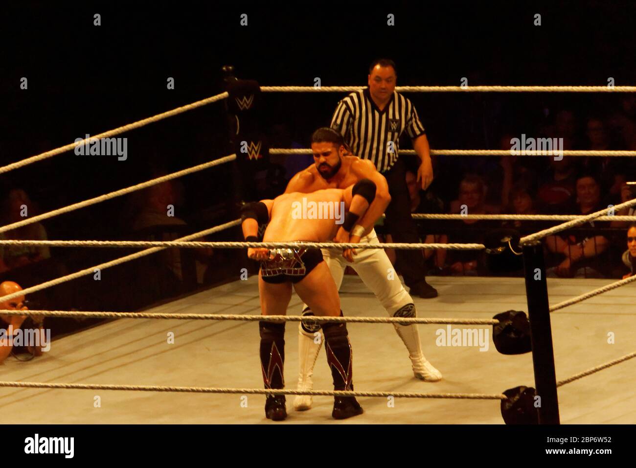 The WWE Live Event "SmackDown Live" in Hamburg Stock Photo - Alamy