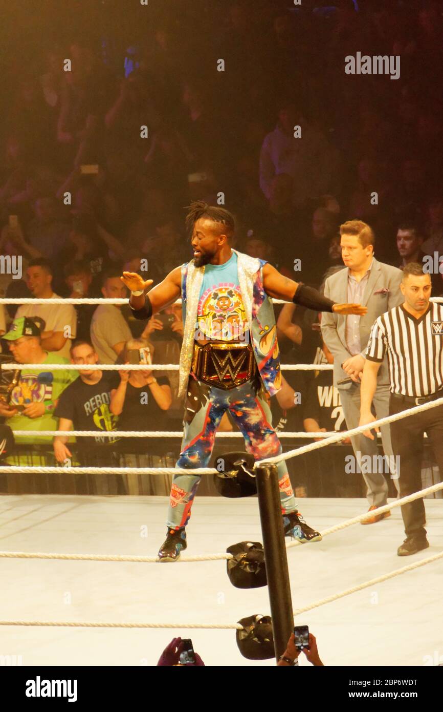 The WWE Live Event "SmackDown Live" in Hamburg Stock Photo - Alamy