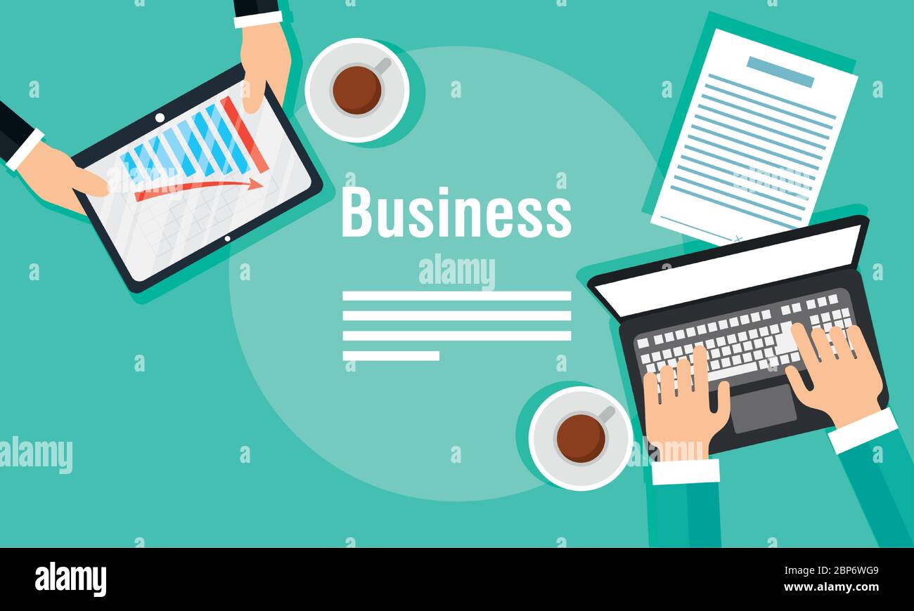 business banners with laptop icons Stock Vector Image & Art - Alamy