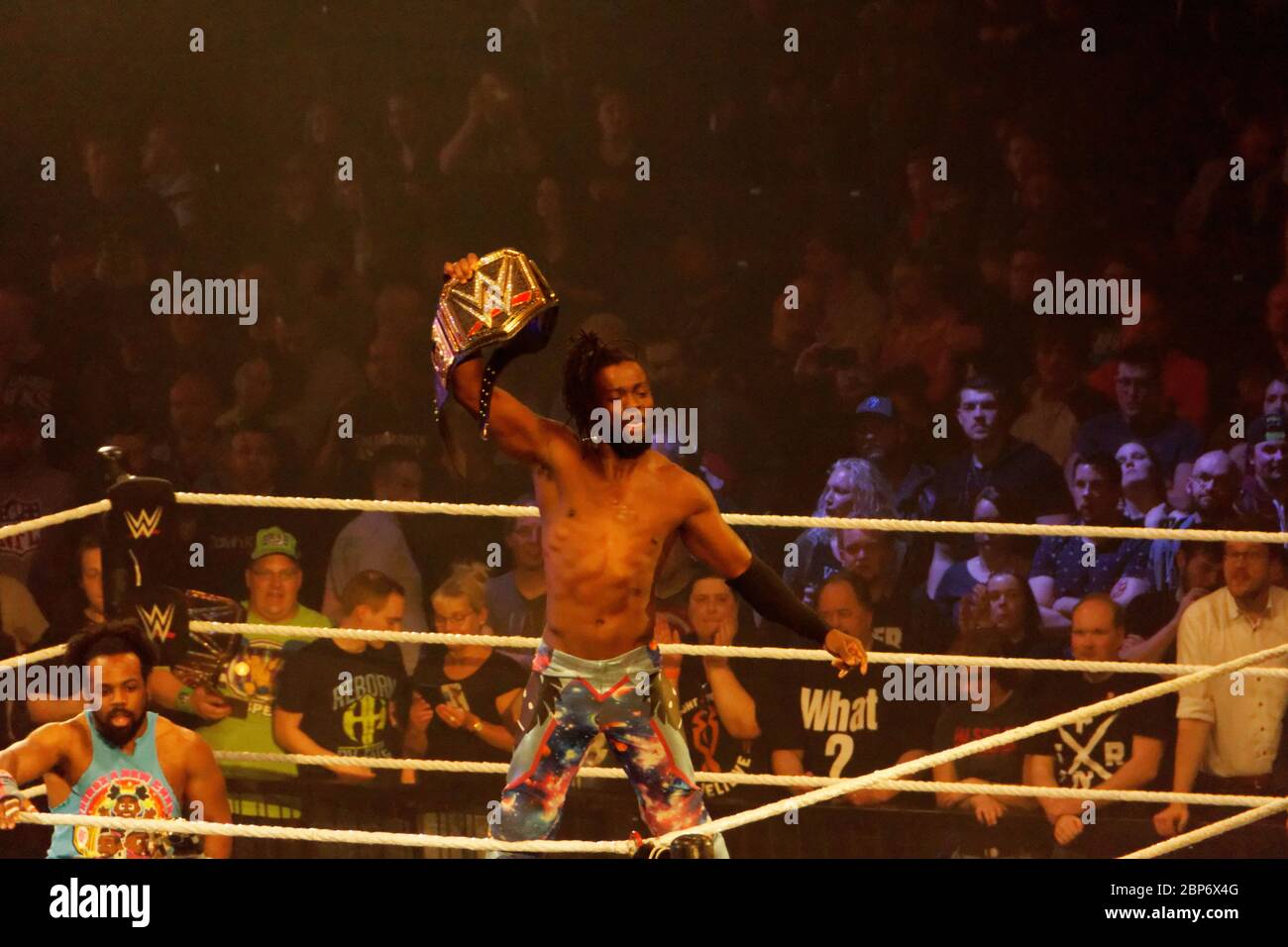 The WWE Live Event "SmackDown Live" in Hamburg Stock Photo - Alamy