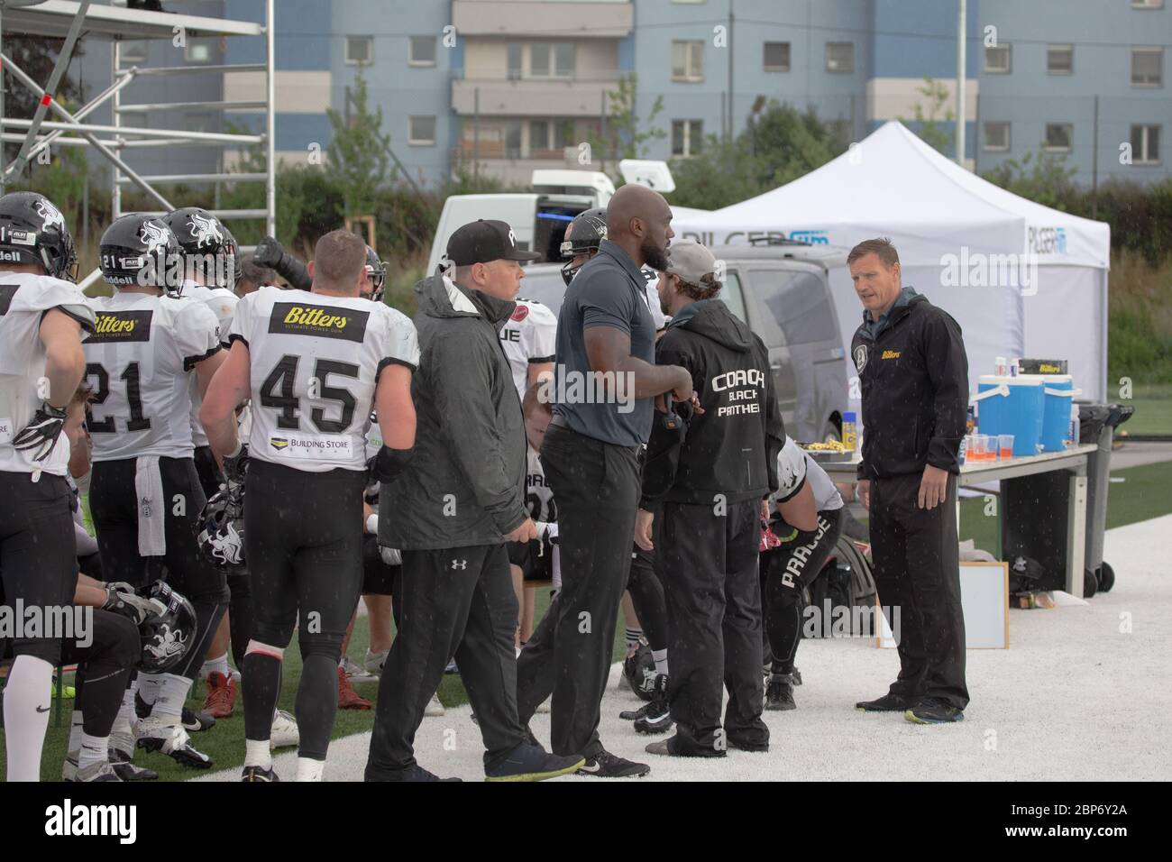 Austrian Football League - Play-Off Stock Photo - Alamy