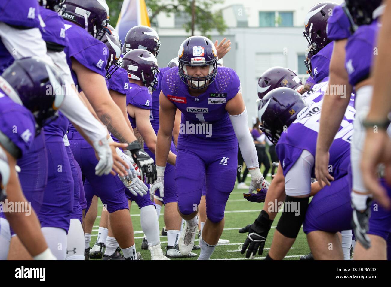 Austrian Football League - Play-Off Stock Photo - Alamy