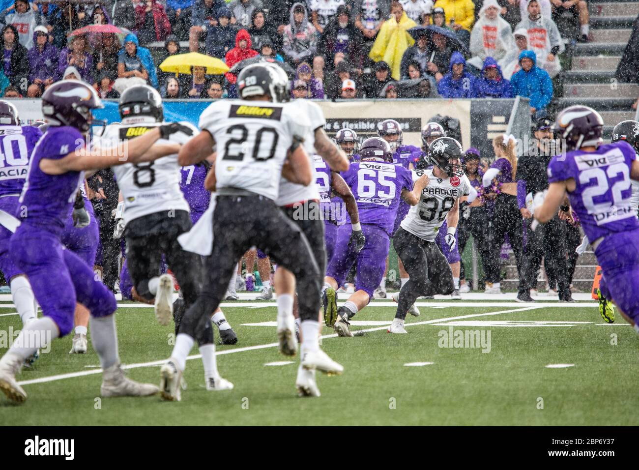 Austrian Football League - Play-Off Stock Photo - Alamy