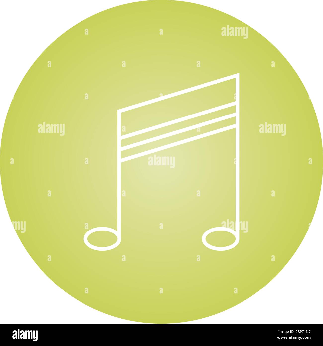 Beautiful Music Line Vector Icon Stock Vector Image & Art - Alamy