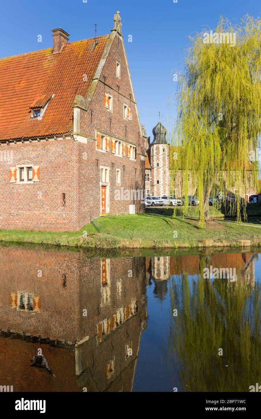 Historic building of the castle in Raesfeld, Germany Stock Photo - Alamy