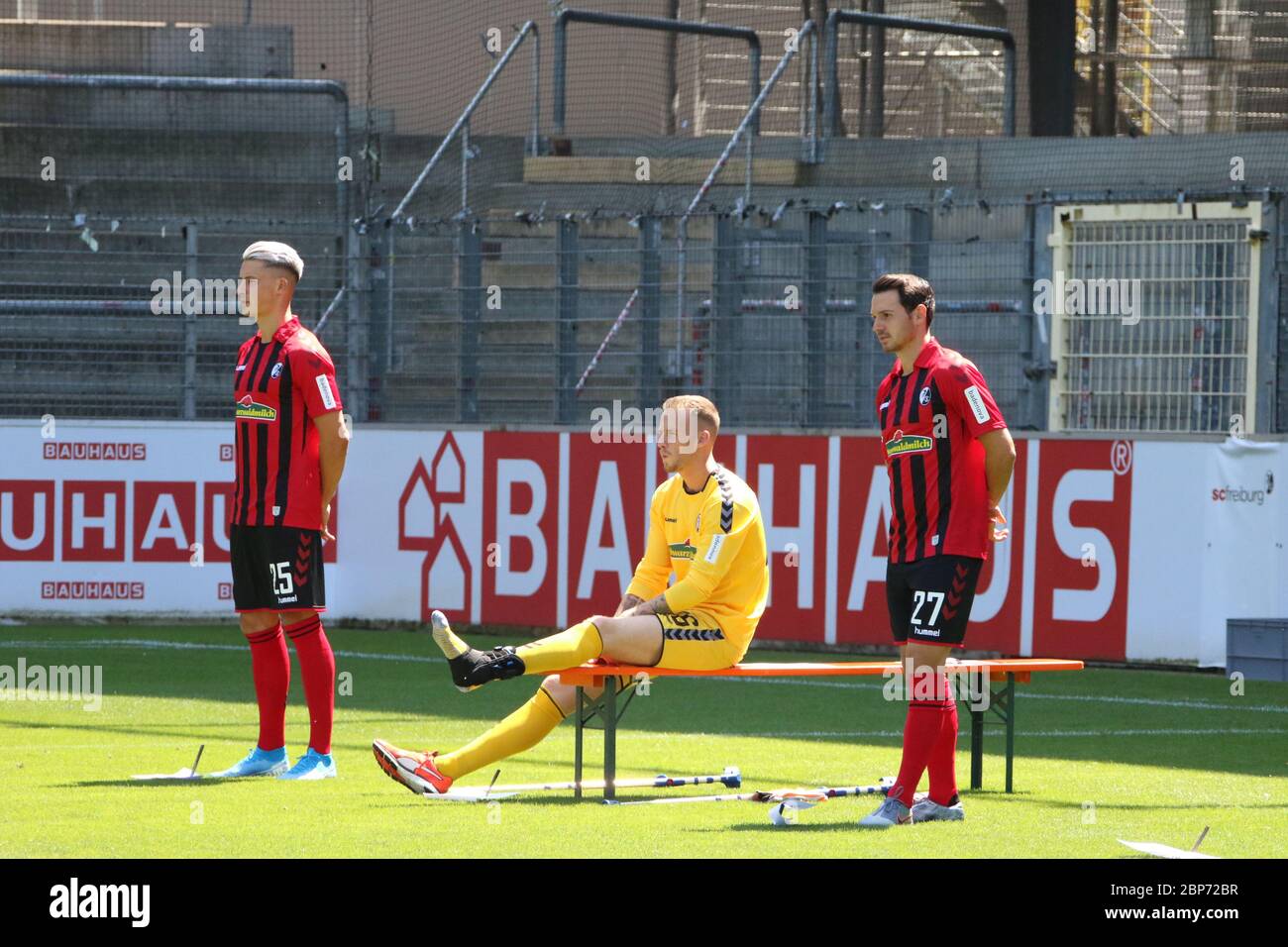 Team photo SC Freiburg season 2019/20 Stock Photo - Alamy