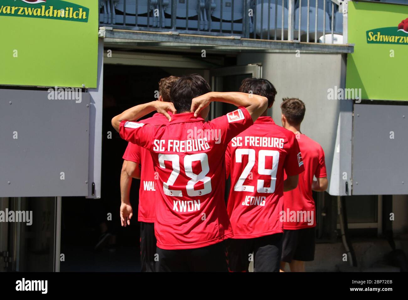 Team photo SC Freiburg season 2019/20 Stock Photo - Alamy