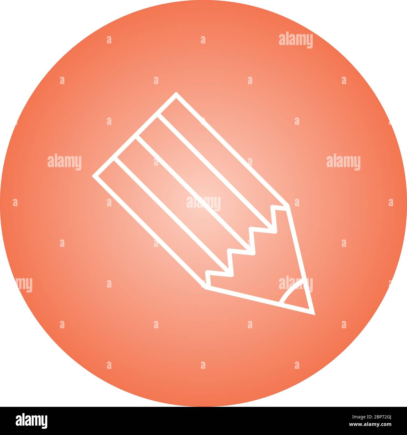 Beautiful Pencil Line Vector Icon Stock Vector Image & Art - Alamy