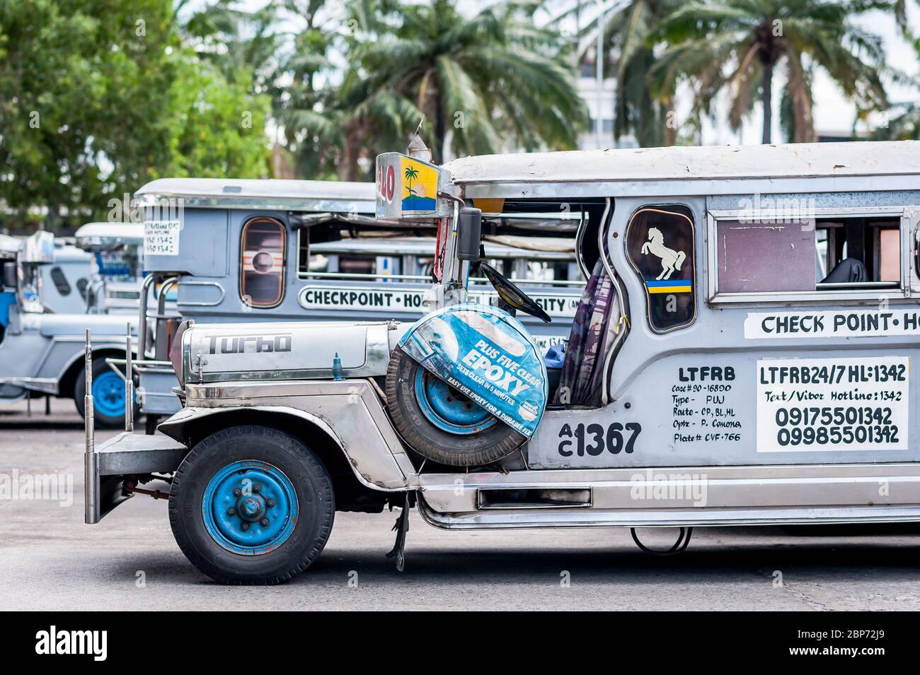 Jeepneys in angeles city luzon hi-res stock photography and images - Alamy
