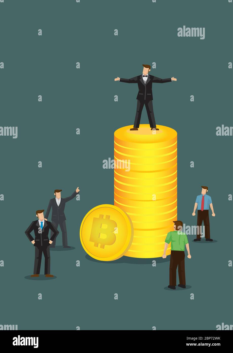 Making a profit Stock Vector Images - Alamy