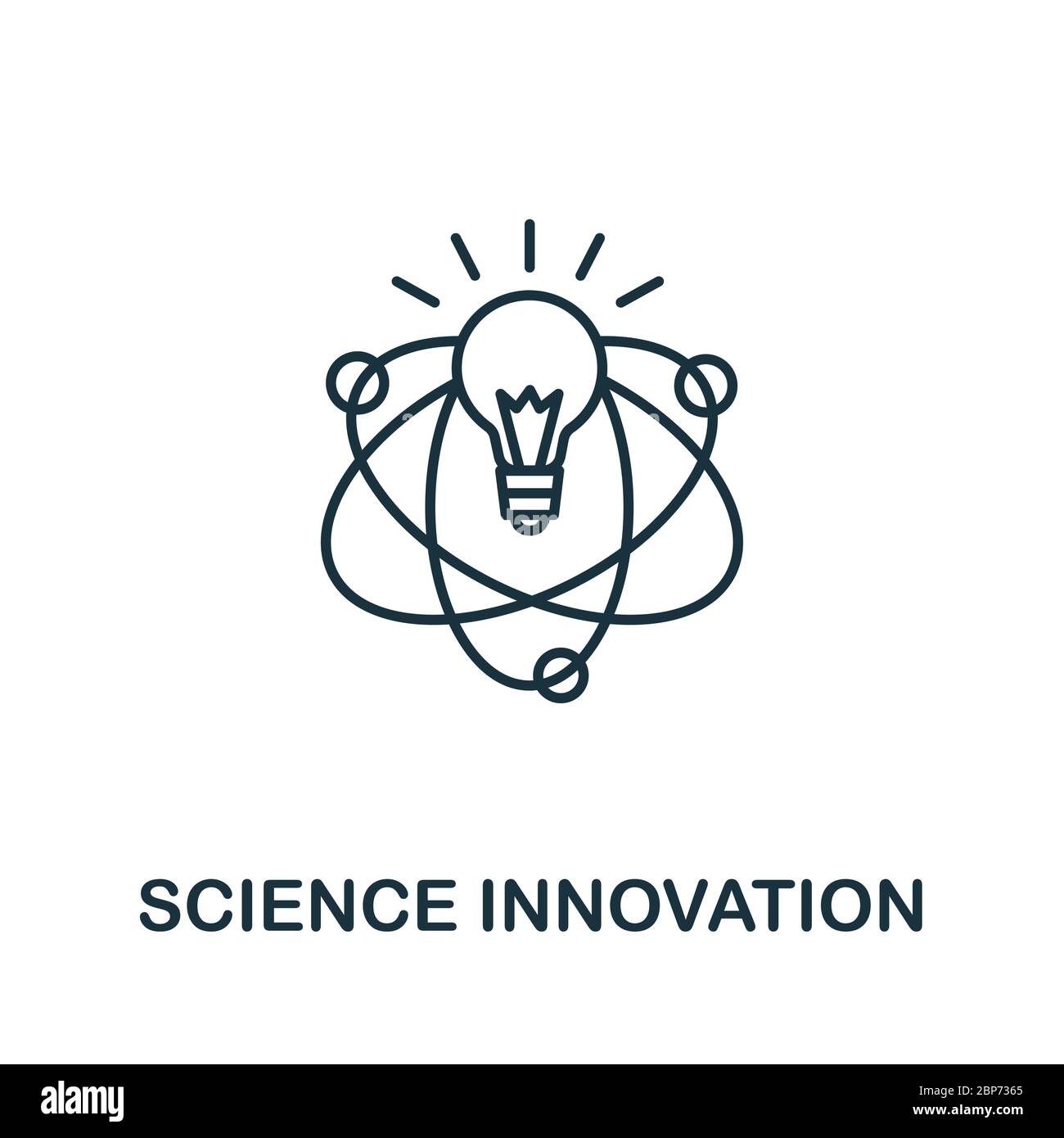 Science Innovation icon from education collection. Simple line Science ...