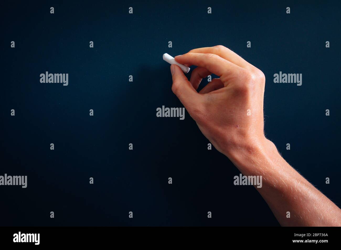 Hand write on black school chalk board, black edit space for your text ...