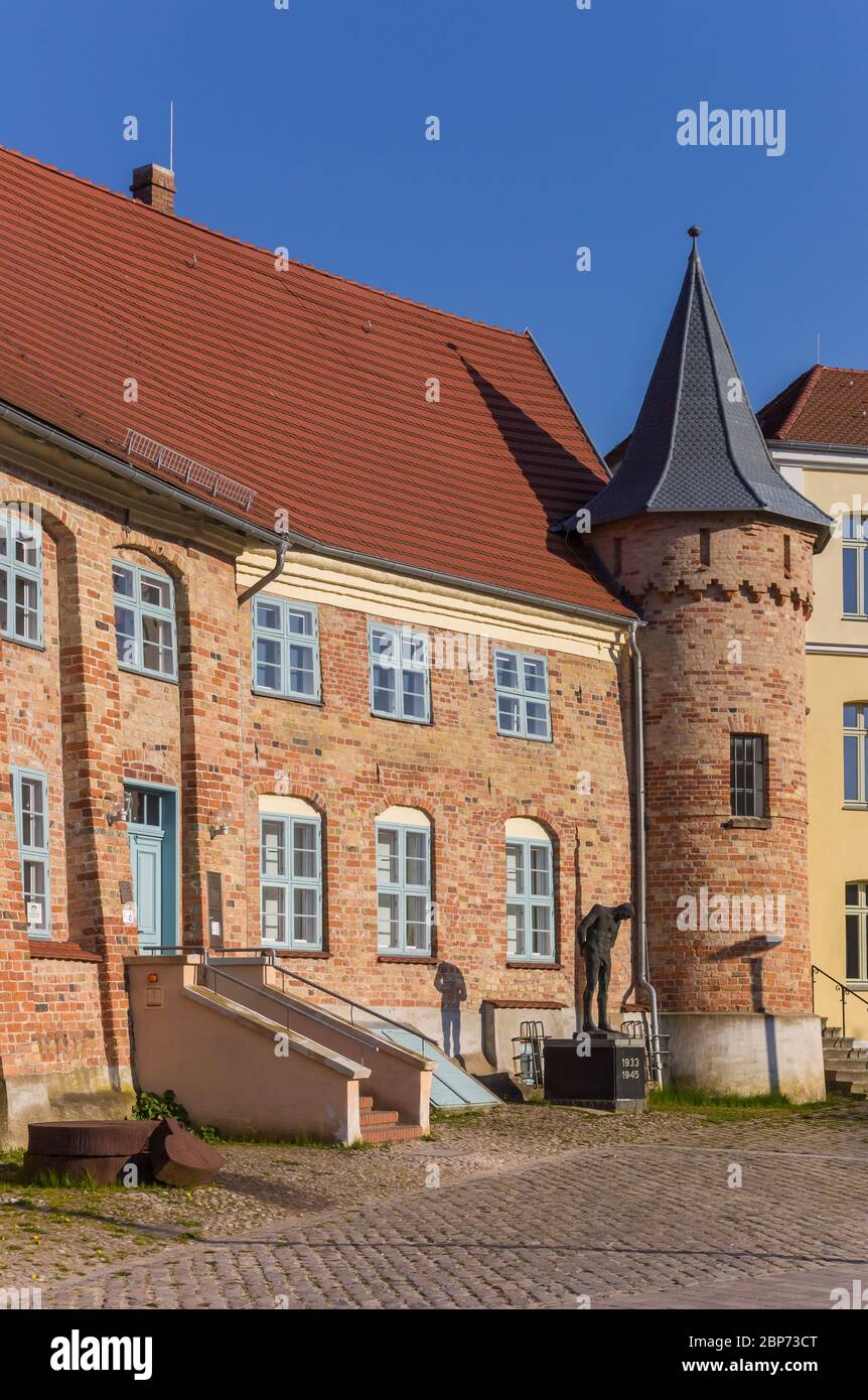 Panorama of the castle in Butzow, Germany Stock Photo - Alamy