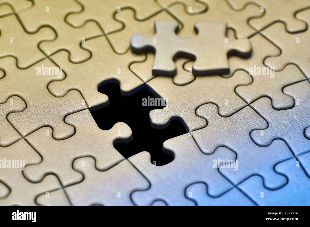 Almost complete jigsaw puzzle hi-res stock photography and images - Alamy