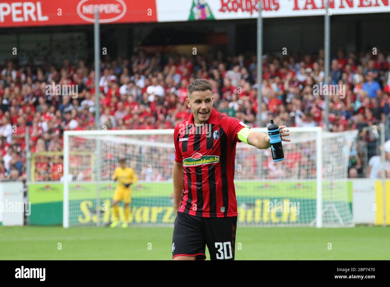 1. BL: 19-20: 1. Sptg. SC Freiburg vs FSV Mainz 05 Stock Photo - Alamy