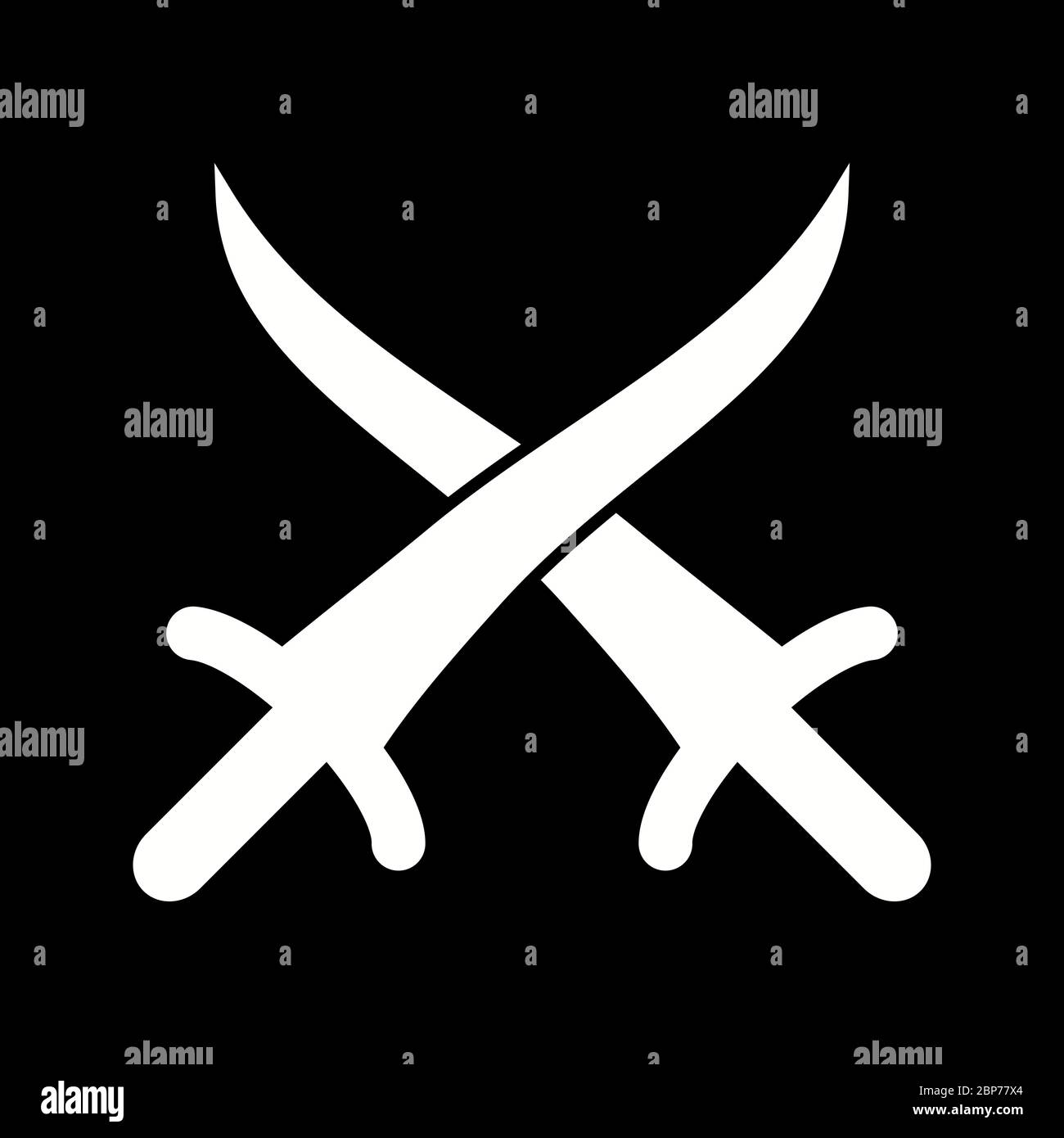 Arab swords Stock Vector Images - Alamy