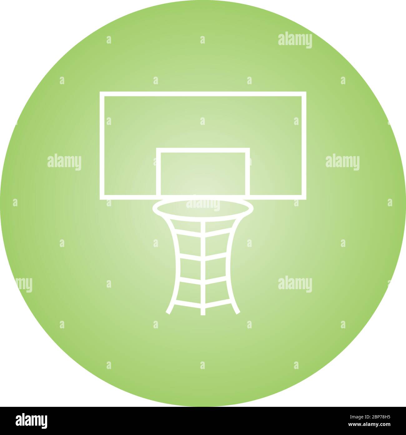 Beautiful Volleyball Hoop Vector Icon Stock Vector Image & Art - Alamy