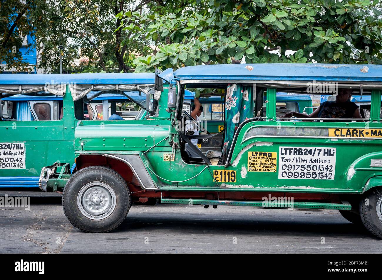 Jeepneys in angeles city luzon hi-res stock photography and images - Alamy