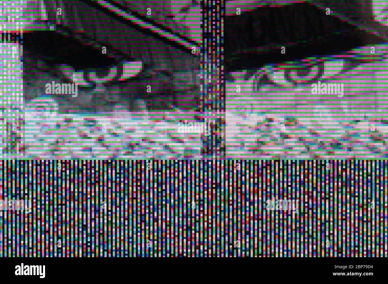Glitch eye hi-res stock photography and images - Alamy