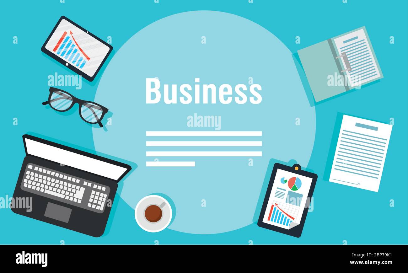 business banners with laptop icons Stock Vector Image & Art - Alamy