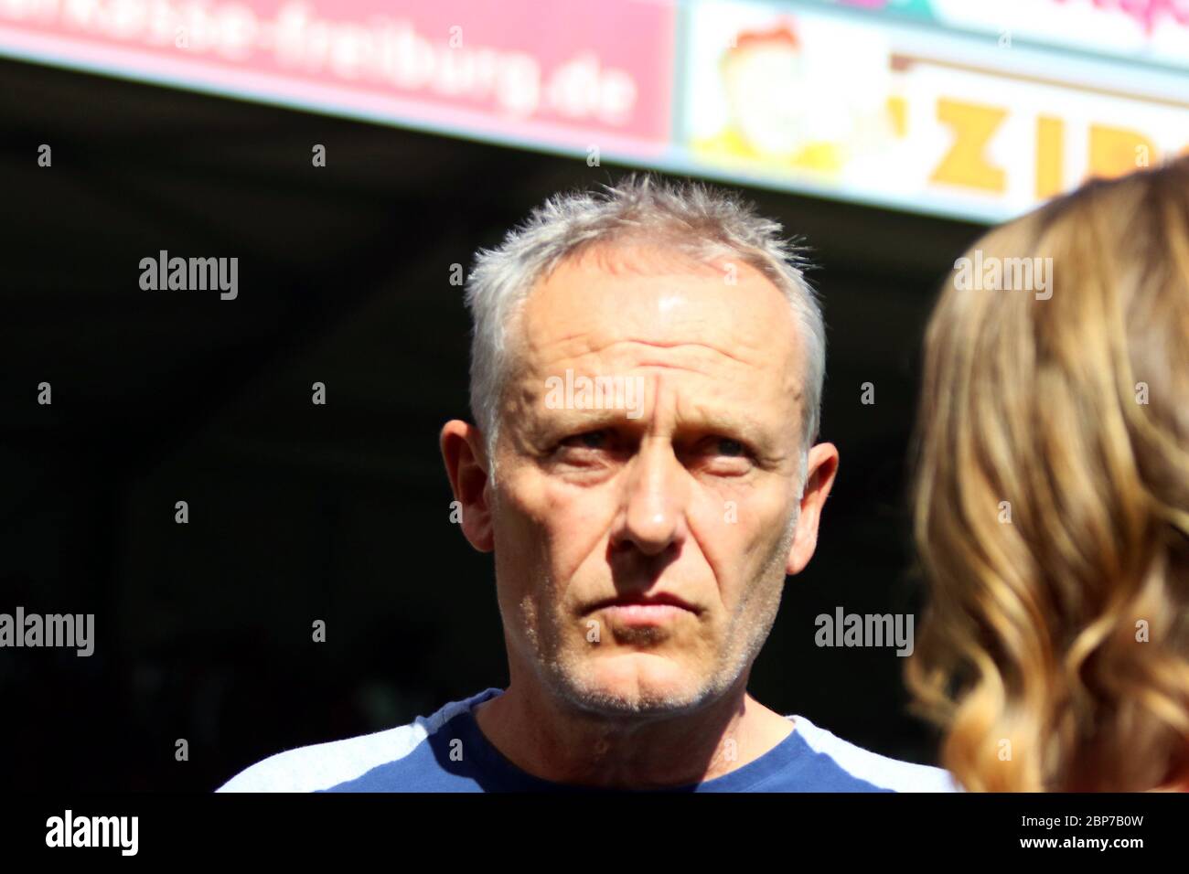 1. BL: 19-20: 5. Sptg. SC Freiburg - FC Augsburg Stock Photo - Alamy