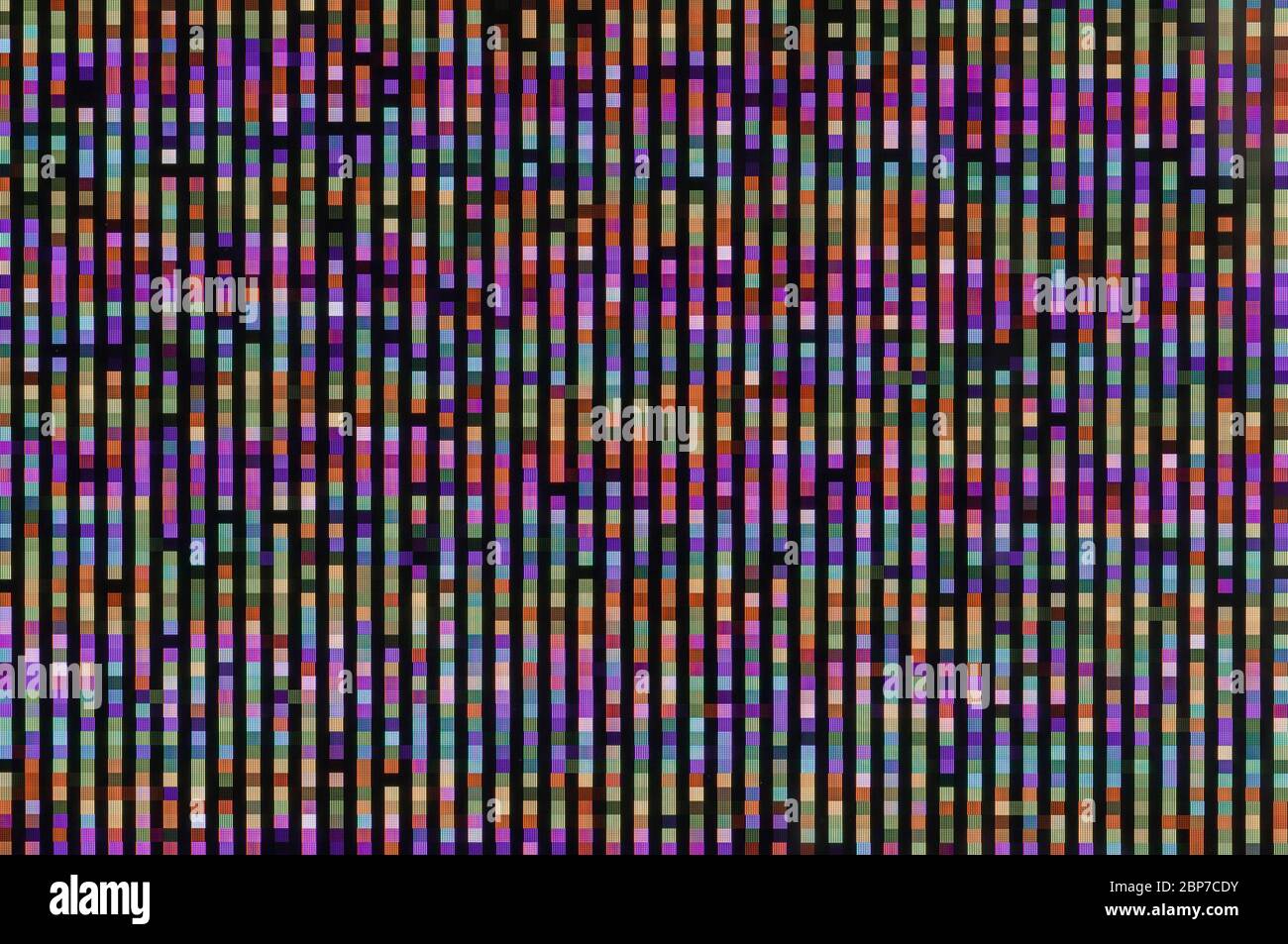 Pixel pattern of a digital glitch Stock Photo - Alamy