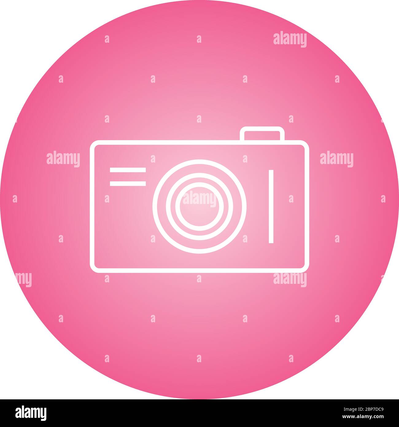 Beautiful Camera Line Vector Icon Stock Vector Image & Art - Alamy