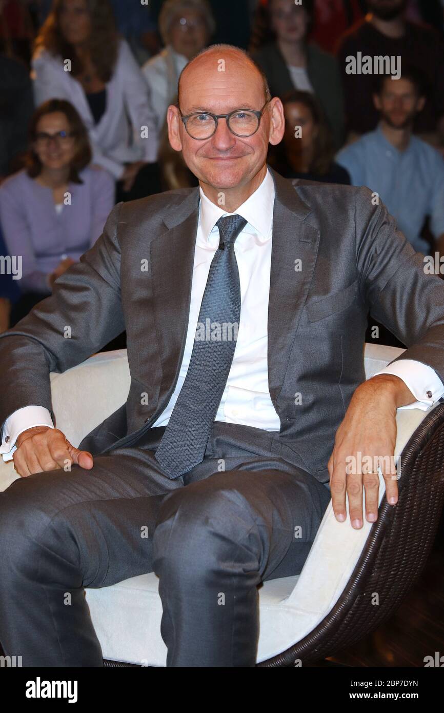 Daniel Stelter,Markus Lanz Talk show from Studio Stahltwiete (broadcast ...