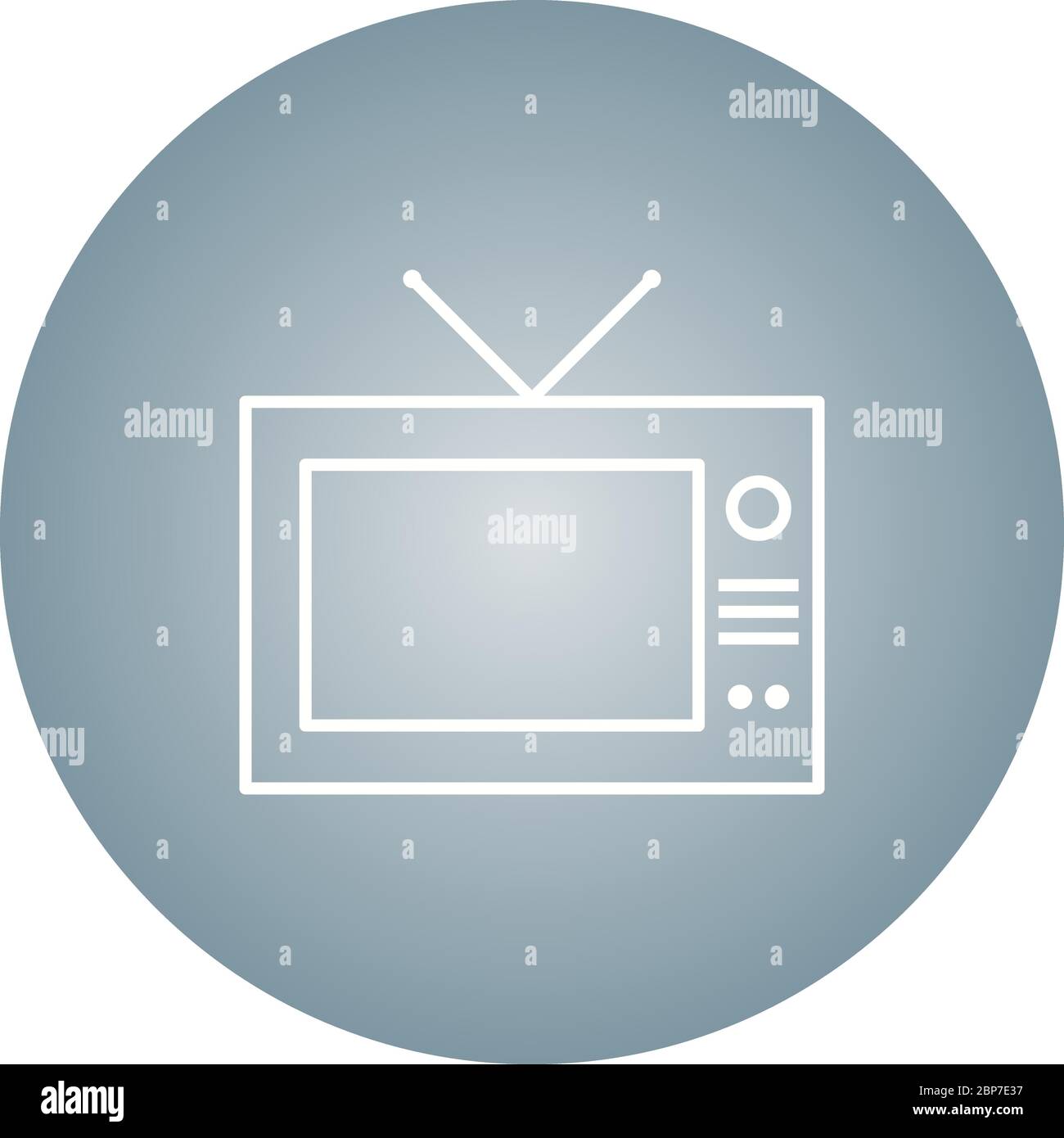 Beautiful Television Line Vector Icon Stock Vector Image & Art - Alamy
