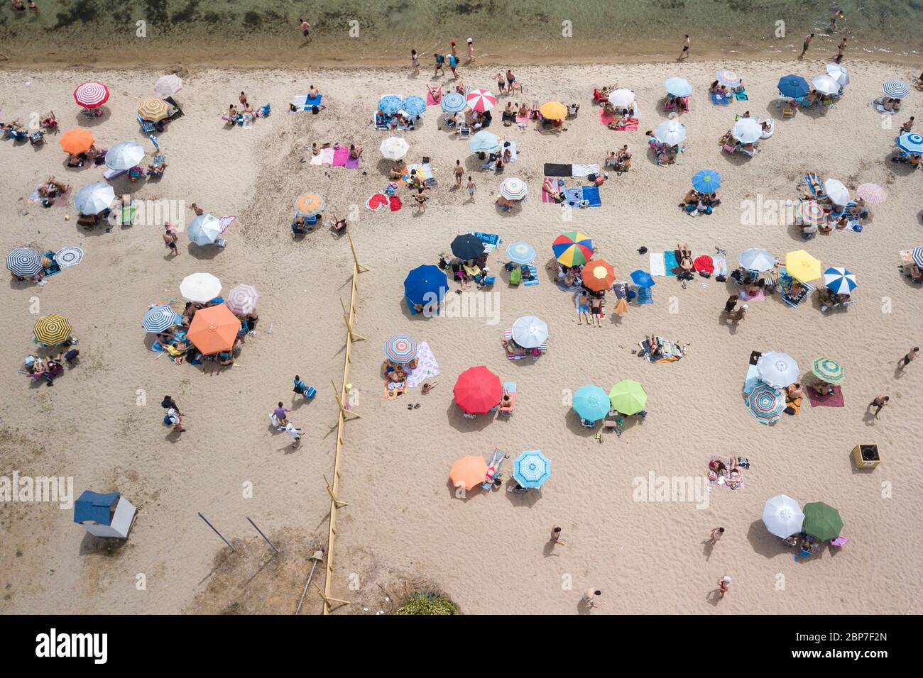 Epanomi beach, Thessaloniki, Greece on May 17, 2020 Stock Photo - Alamy