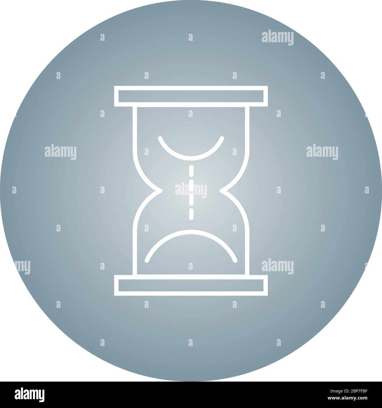 Beautiful Hourglass Line Vector Icon Stock Vector Image & Art - Alamy