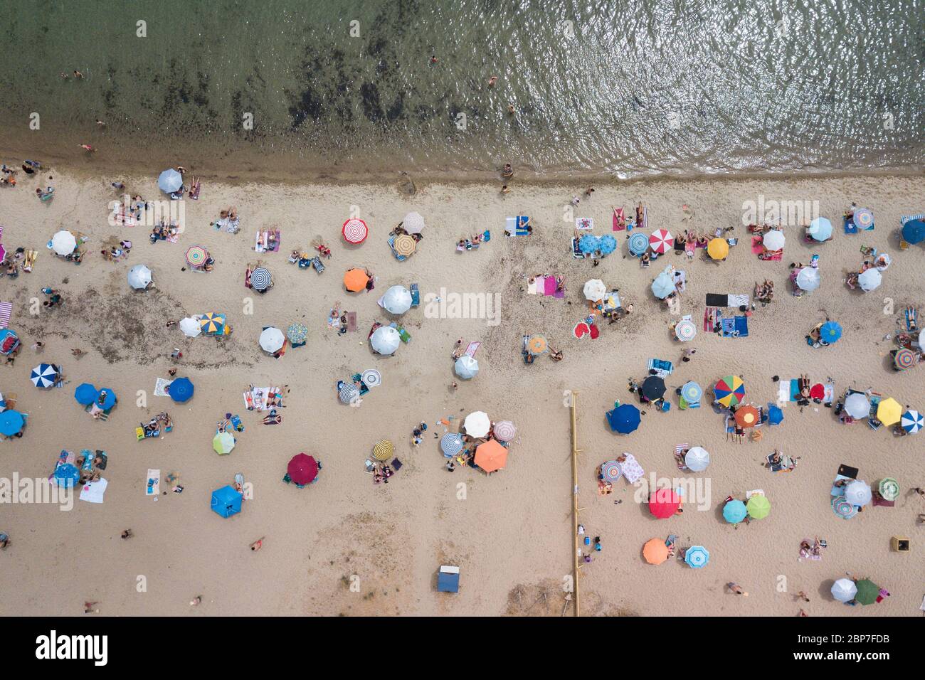 Epanomi beach, Thessaloniki, Greece on May 17, 2020 Stock Photo - Alamy