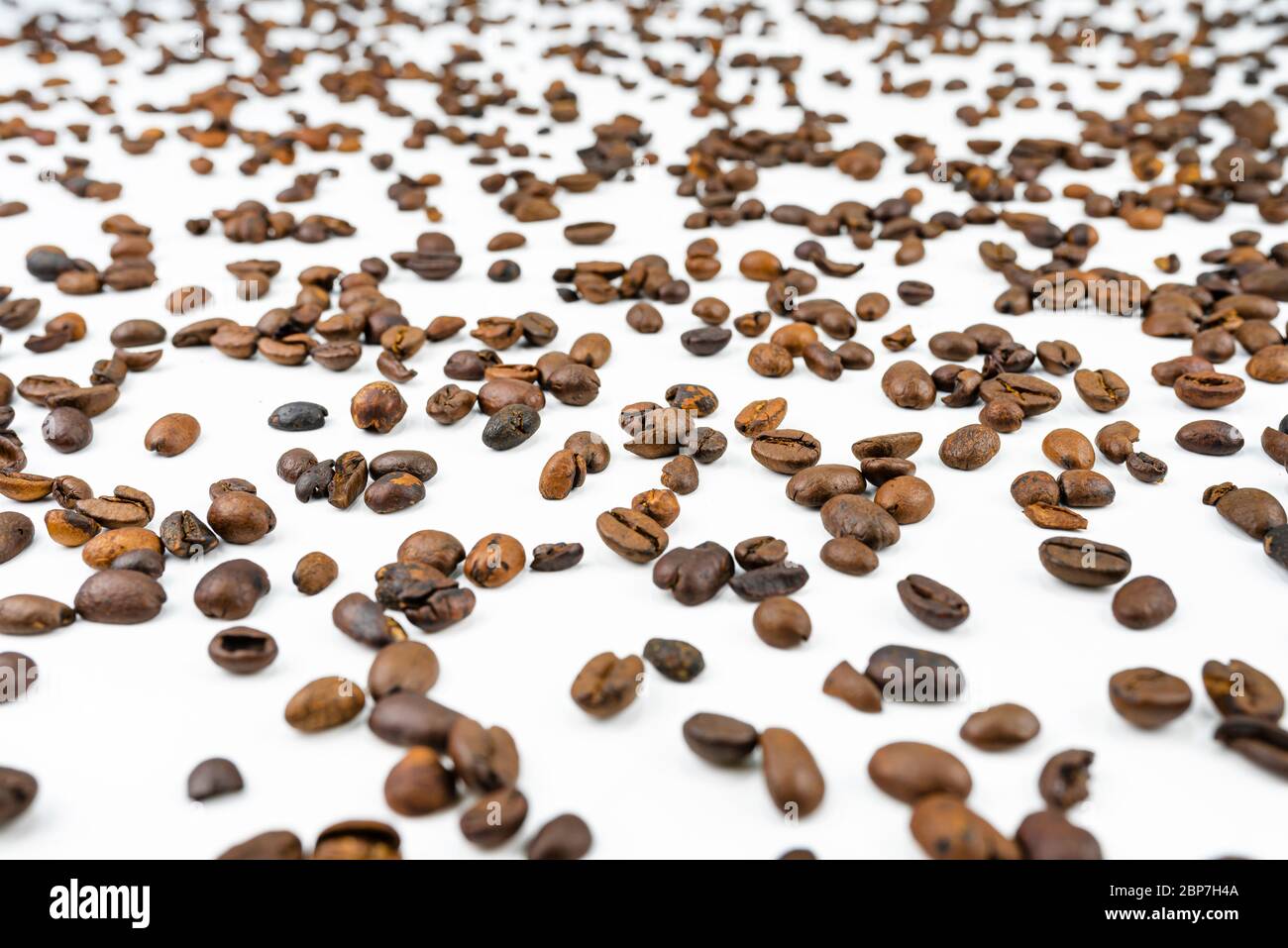 Seamless coffee beans texture hi-res stock photography and images - Alamy
