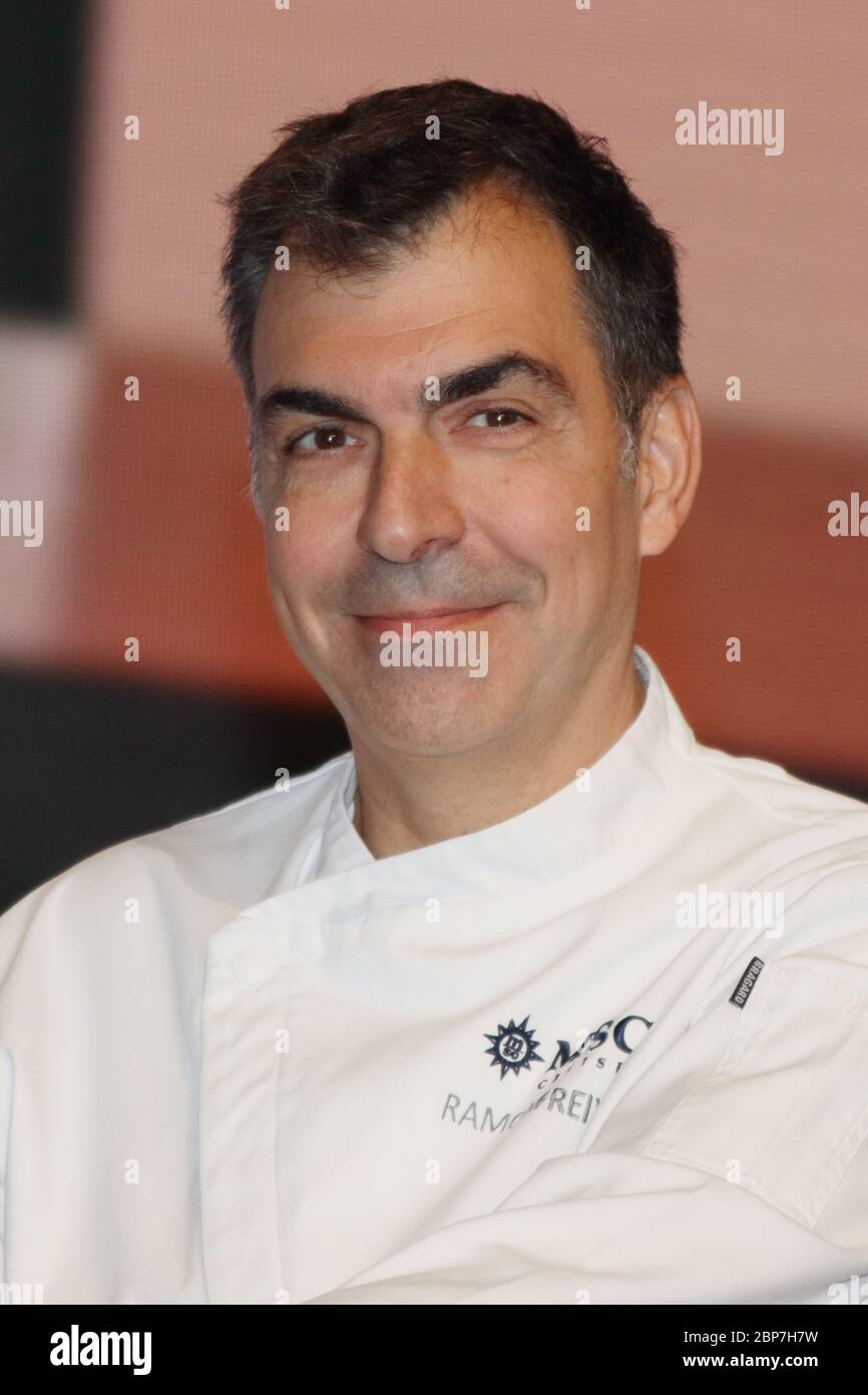 Ramon Freixa,Baptism of MSC Grandiosa,Hamburg,09.11.2019 Stock Photo ...