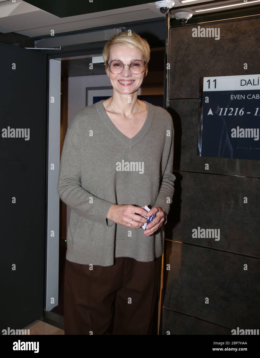 Susann Atwell MSC Grandiosa Naming Ceremony Hamburg Stock Photo - Alamy