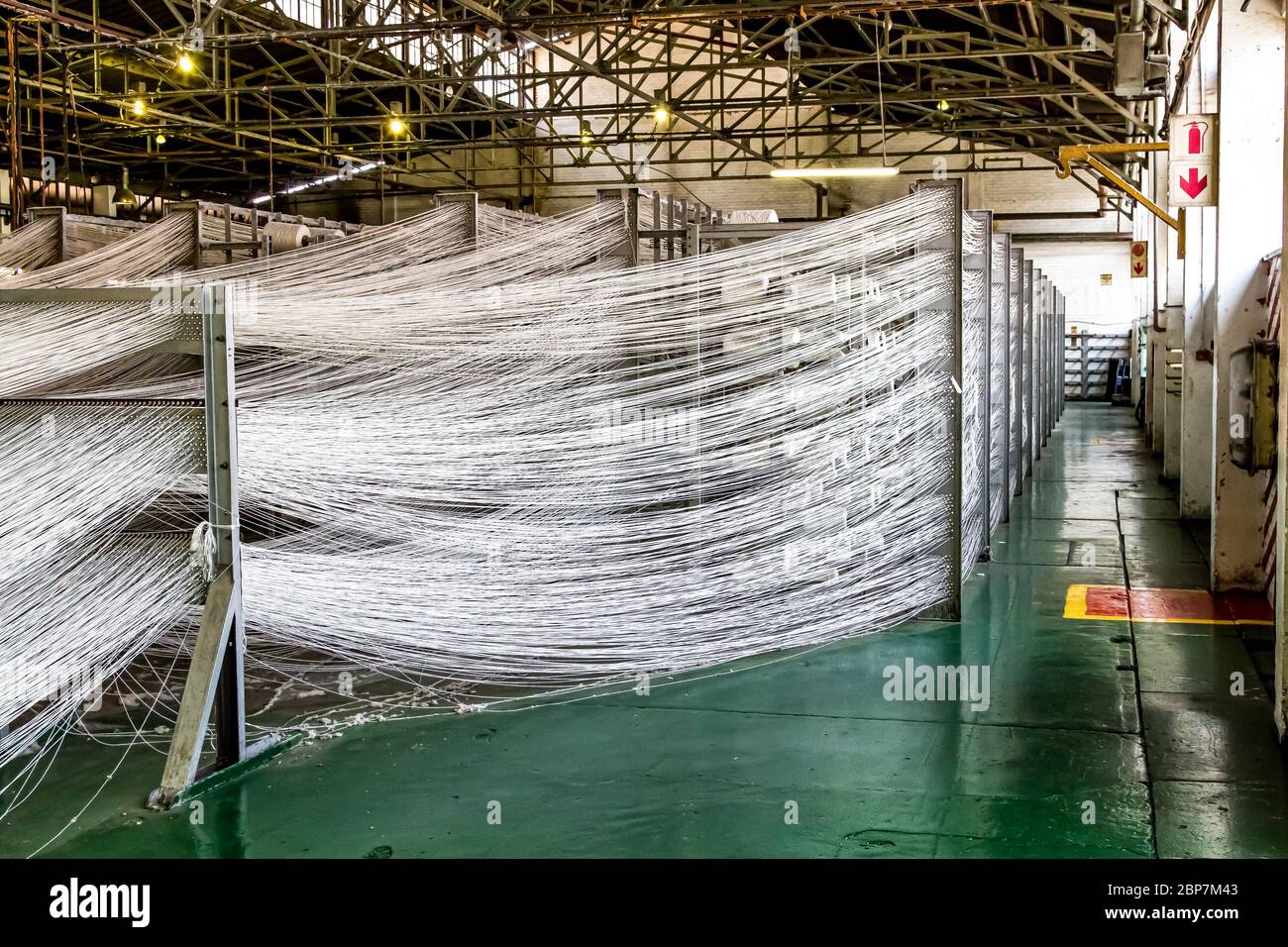 Johannesburg, South Africa - October 16, 2012: Cotton Thread lines for ...