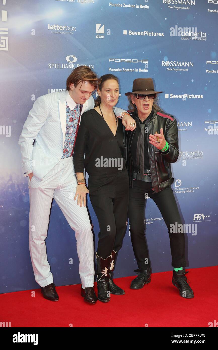 Jan Buelow, Jeanette Hain, Udo Lindeberg, Premiere von Lindenberg ...