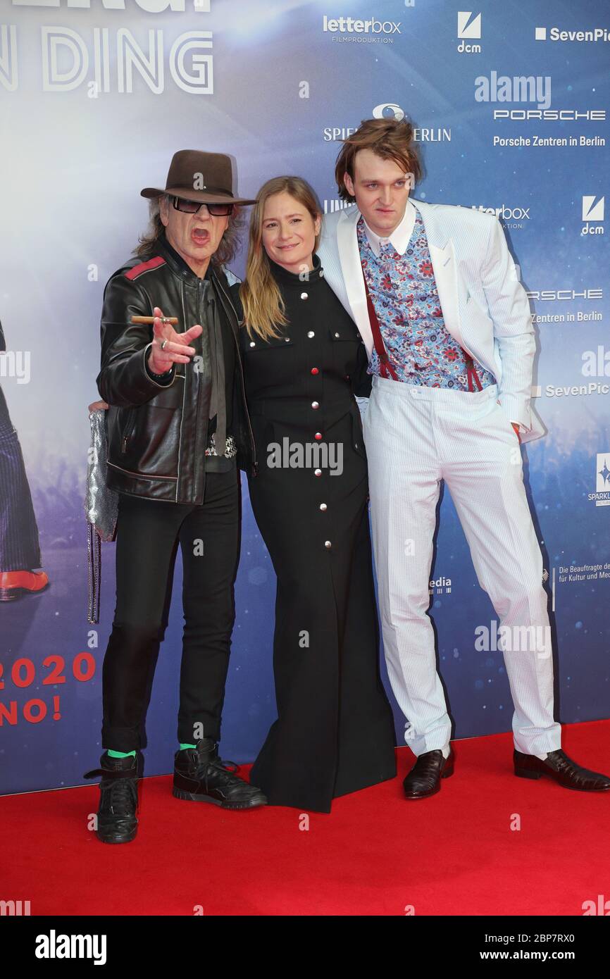 Udo Lindenberg, Julia Jentsch, Jan Buelow, Premiere von Lindenberg ...