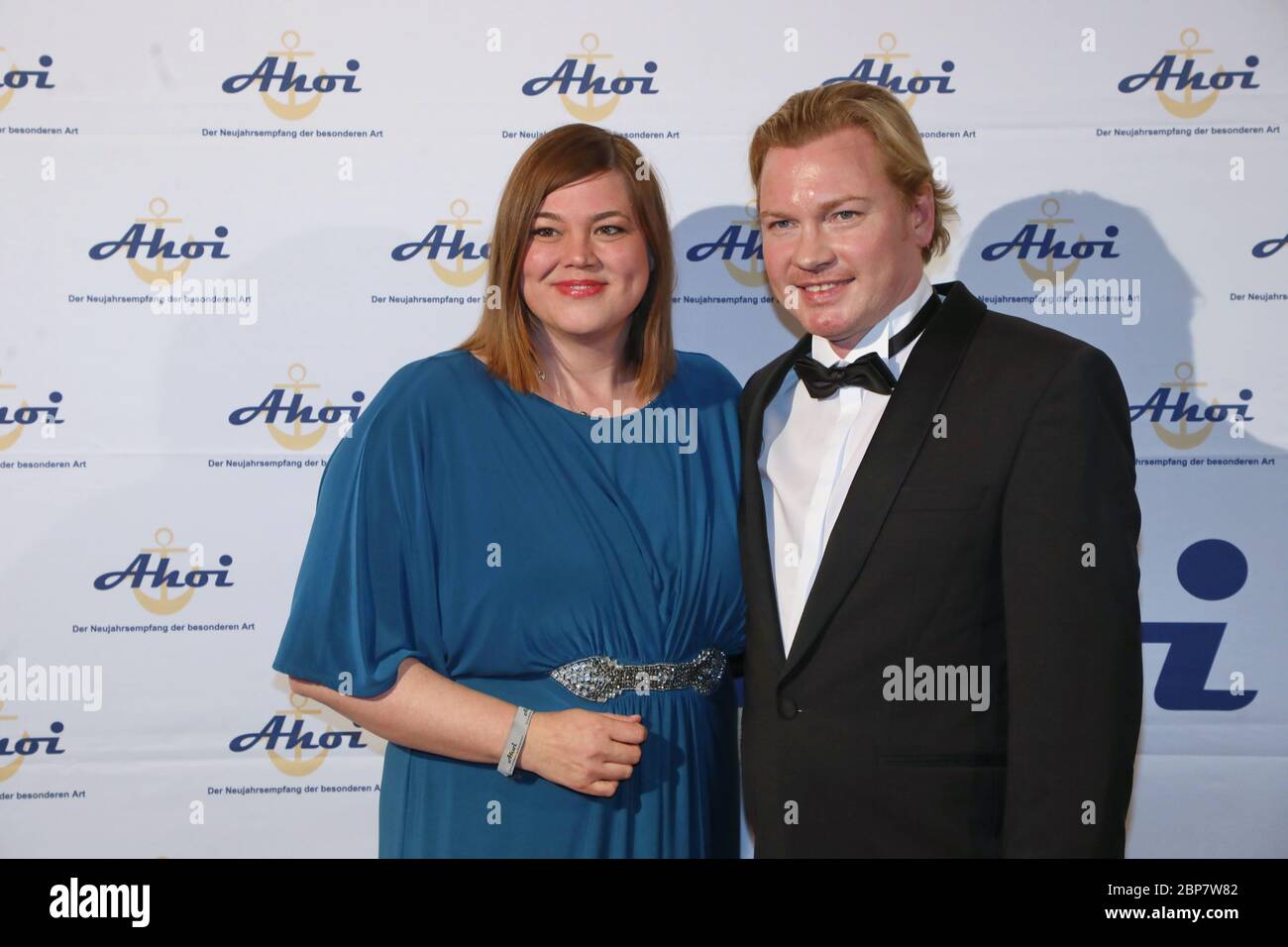 Katharina Fegebank,Mathias Wolf,AHOI New Year's Reception at the ...