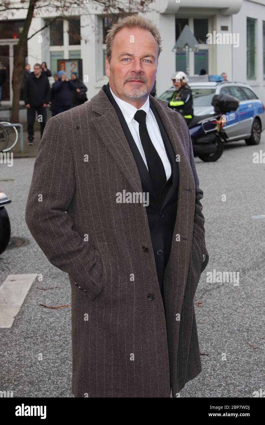 Till Demtroeder, Trauerfeier Jan Fedder, St Michaelis Kirche Hamburg ...