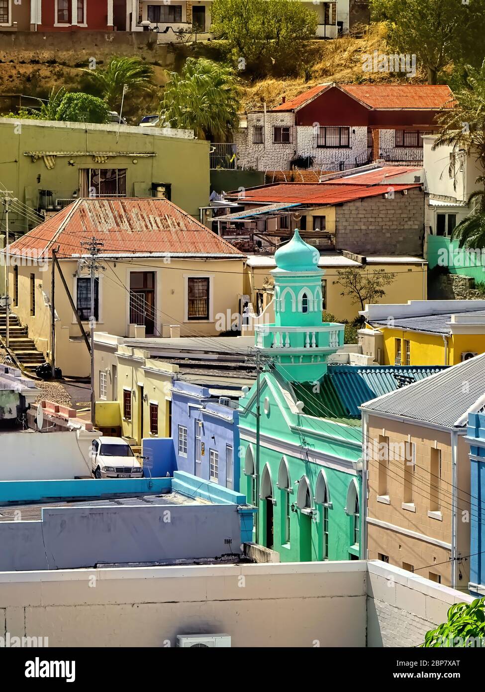 Bo Kaap district, Cape Town, South Africa Stock Photo - Alamy
