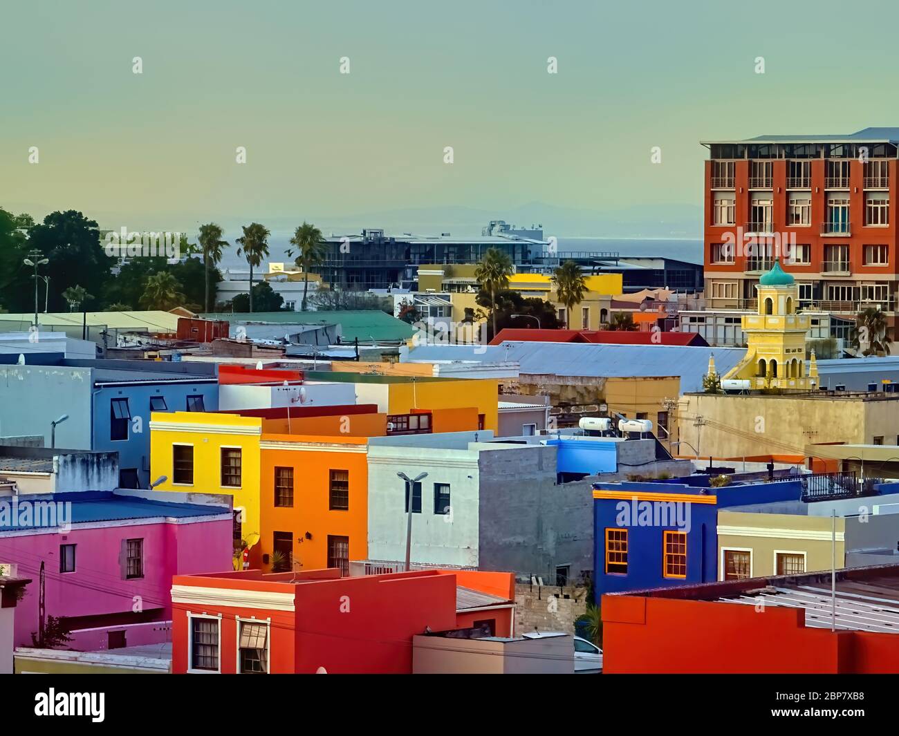 Bo Kaap district, Cape Town, South Africa Stock Photo - Alamy