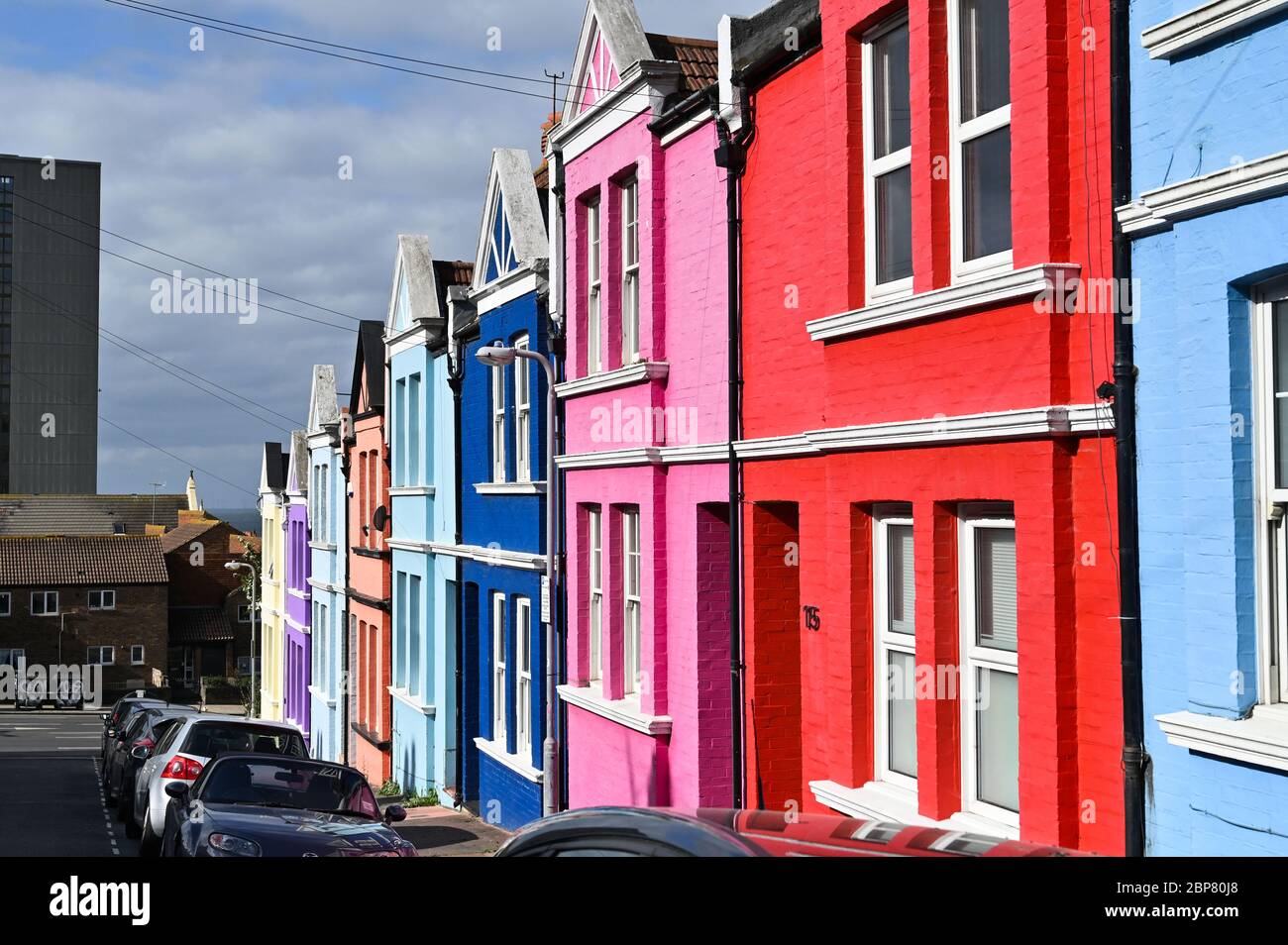 Colourful Houses Brighton High Resolution Stock Photography and Images ...