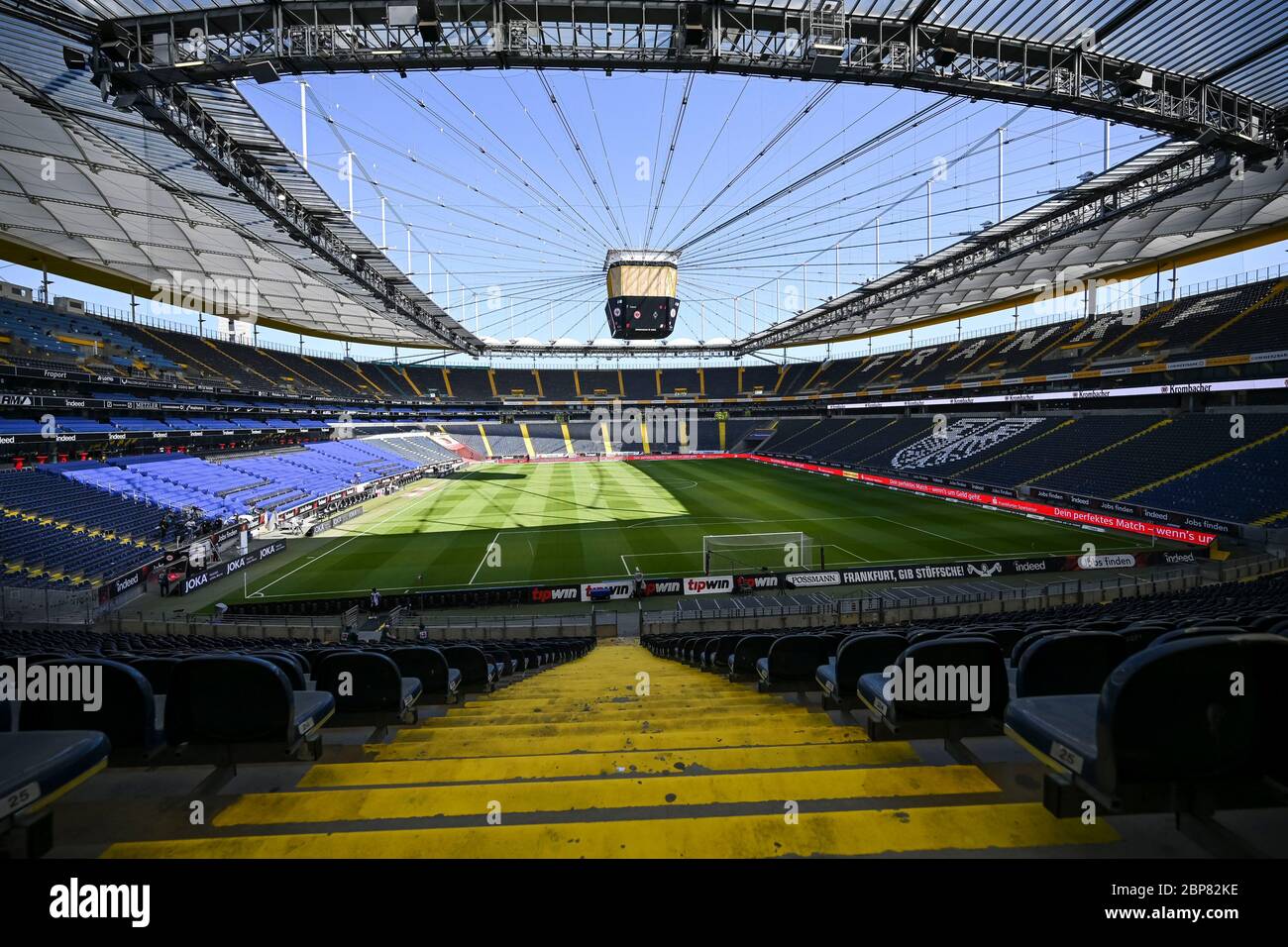 Frankfurt arena pitch view hi-res stock photography and images - Alamy