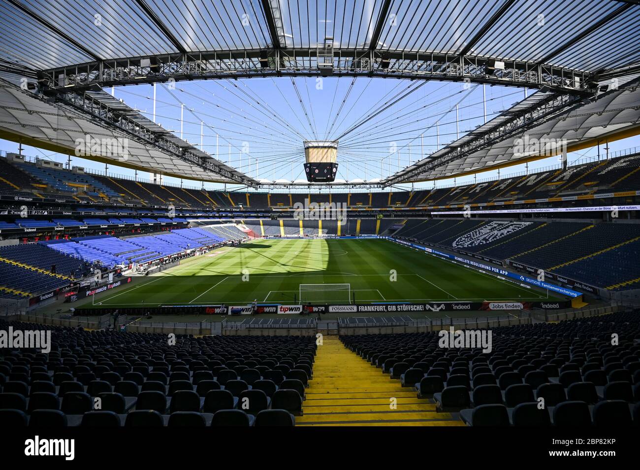 Frankfurt arena pitch view hi-res stock photography and images - Alamy